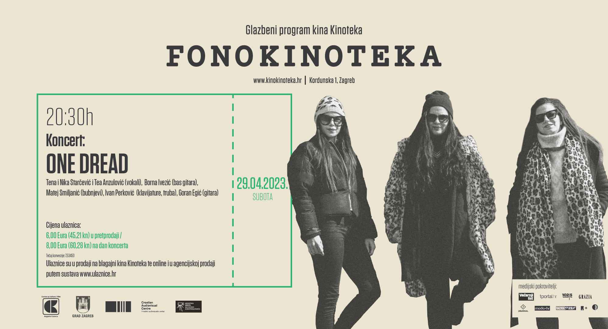 Fonokinoteka: One Dread - Glazba.hr