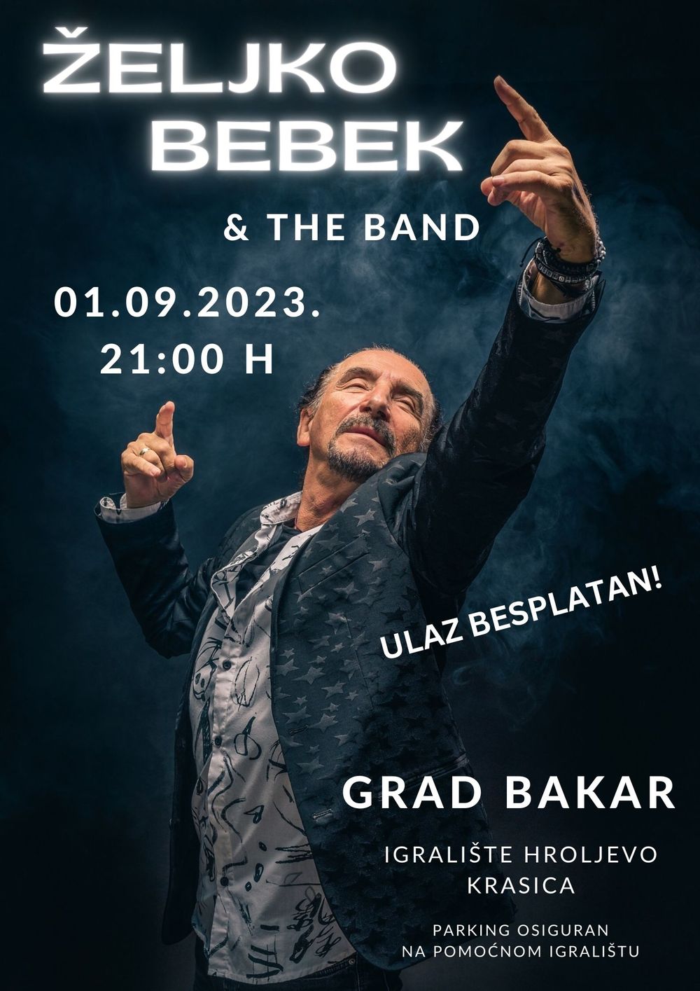 Željko Bebek & The Band u Krasici - Glazba.hr