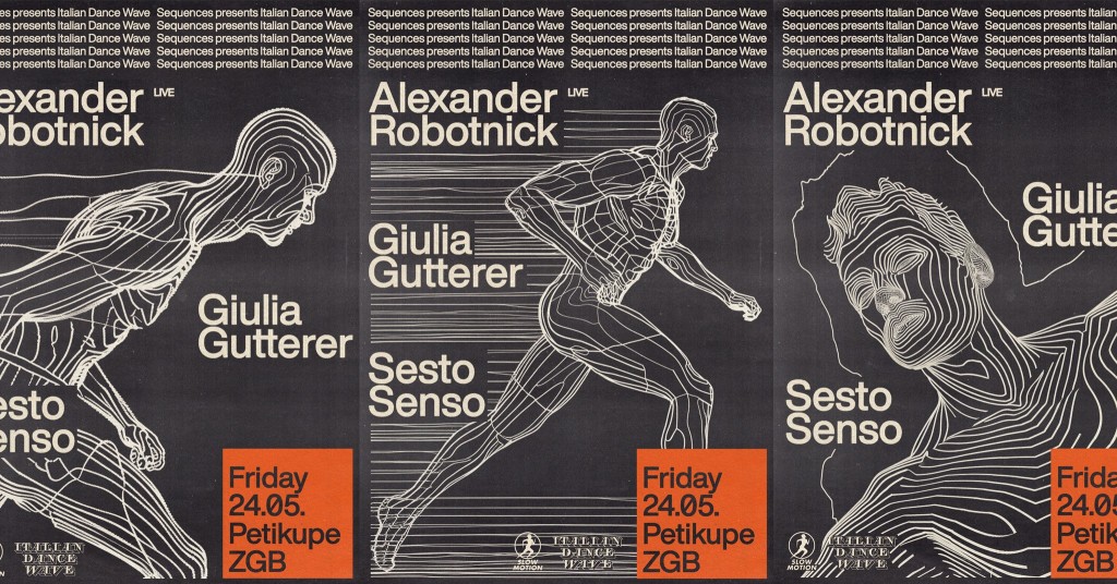 Sequences: Alexander Robotnick (live), Sesto Senso, Giulia Gutterer ...