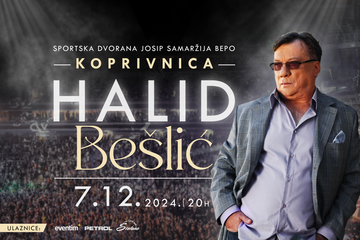 Halid Bešlić u Koprivnici, 7. prosinca 2024. - Glazba.hr