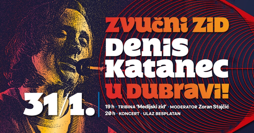 Denis Katanec krajem siječnja u zagrebačkoj Dubravi - Glazba.hr