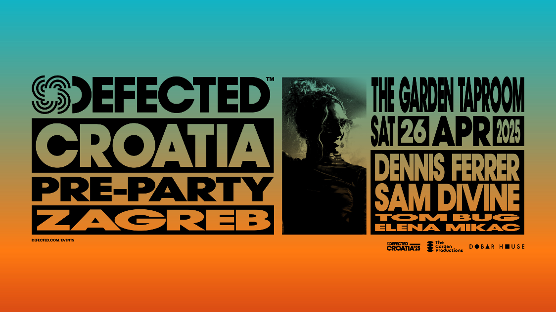 Defected Croatia: Sam Divine, 26. travnja 2025. - Glazba.hr