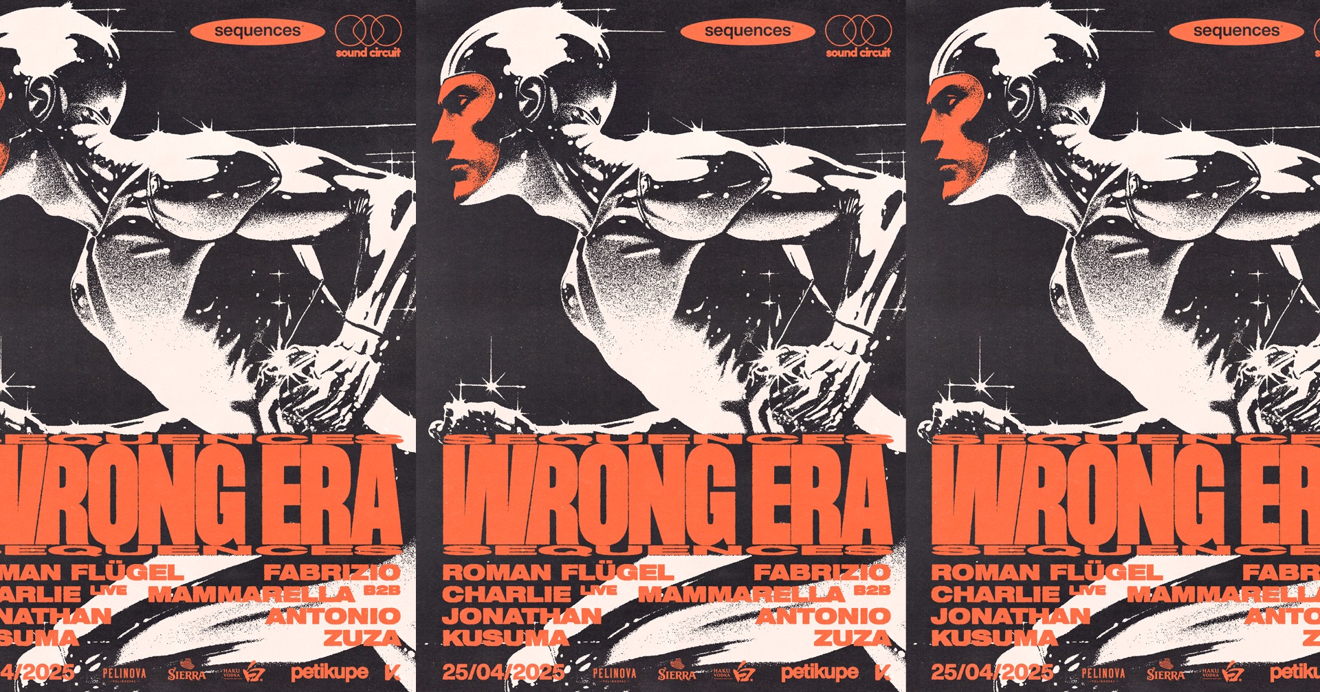 Sequences & Wrong Era: Roman Flügel, Charlie (live), Jonathan Kusuma ...
